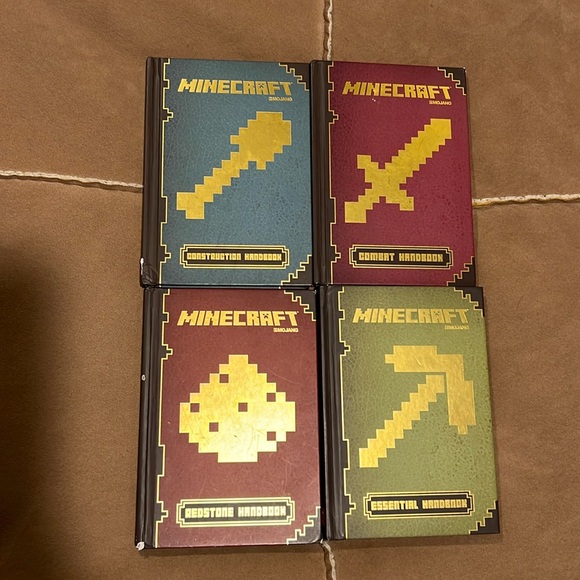 Scholastic | Games | Minecraft Handbook Set Of 4 Books | Poshmark